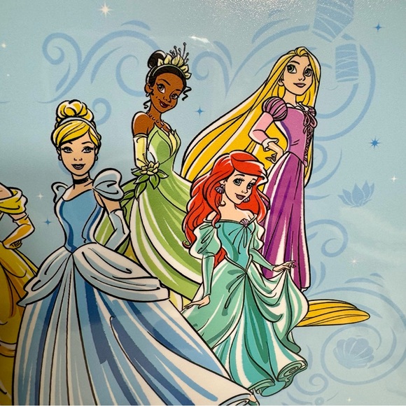 Disney | Art | Nwt Disney Princesses Print Matted Seven Princesses ...